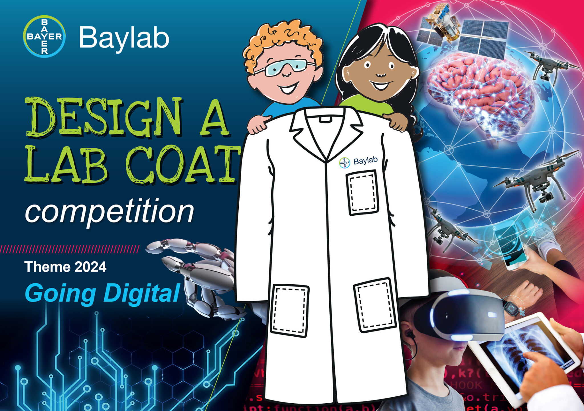 Lab Coat Competition Case Study for Bayer - Image Box Design